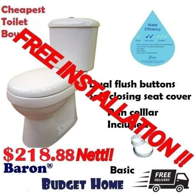 Baron Toilet bowl with installation // toiletbowl w203, Furniture ...