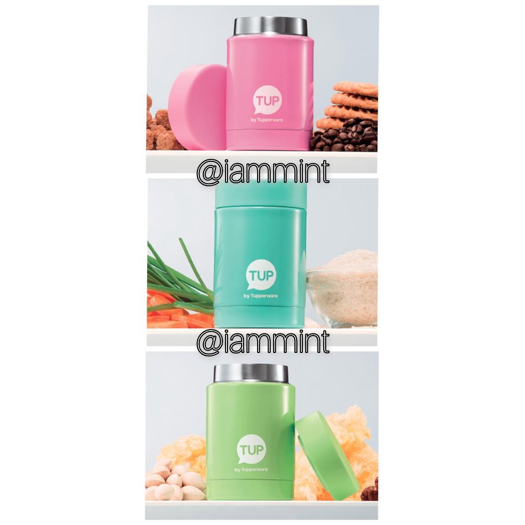 Tupperware 250 ml Hot or Cold Mini Thermal Flask TUP Tumbler Container ...