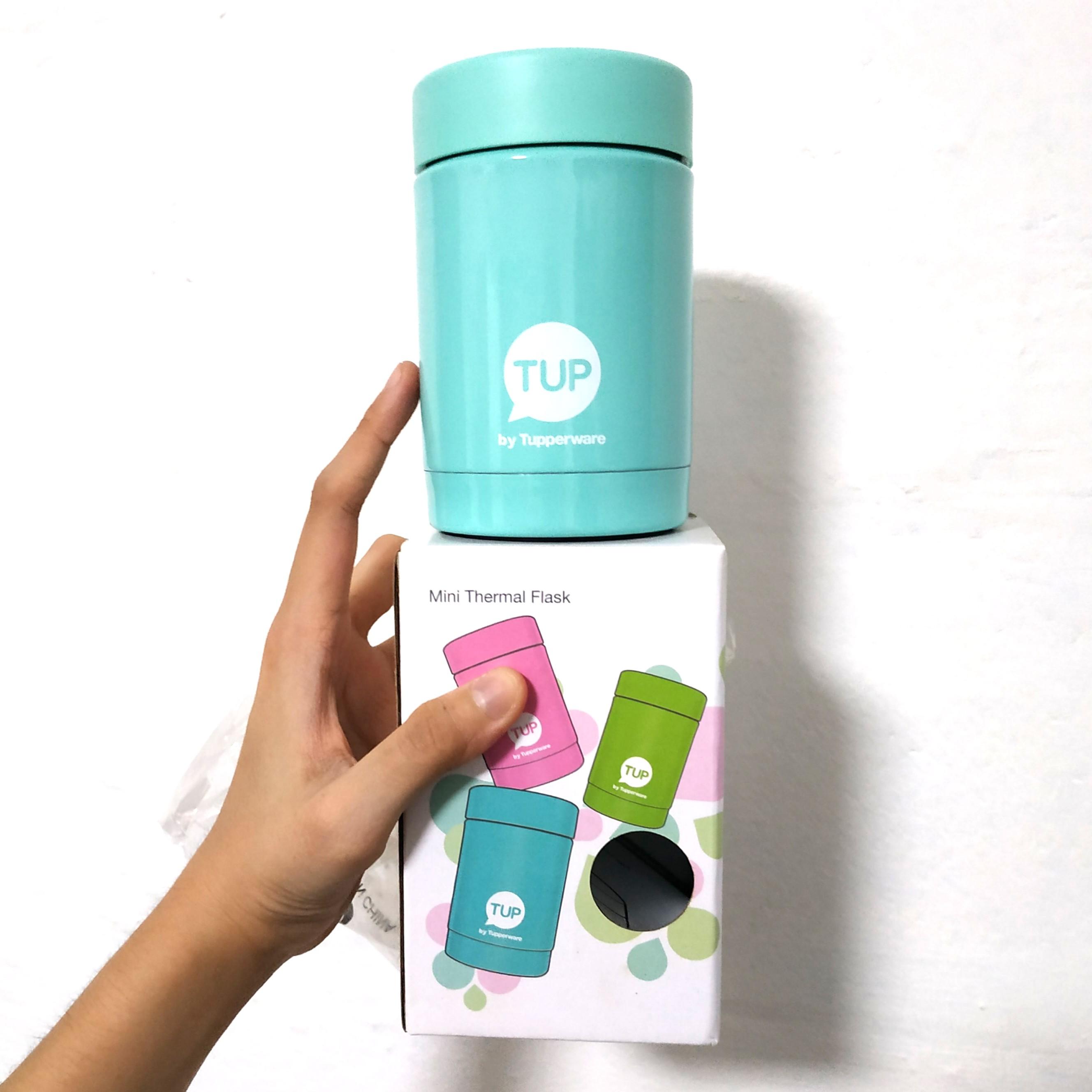 Tupperware 250 ml Hot or Cold Mini Thermal Flask TUP Tumbler Container ...