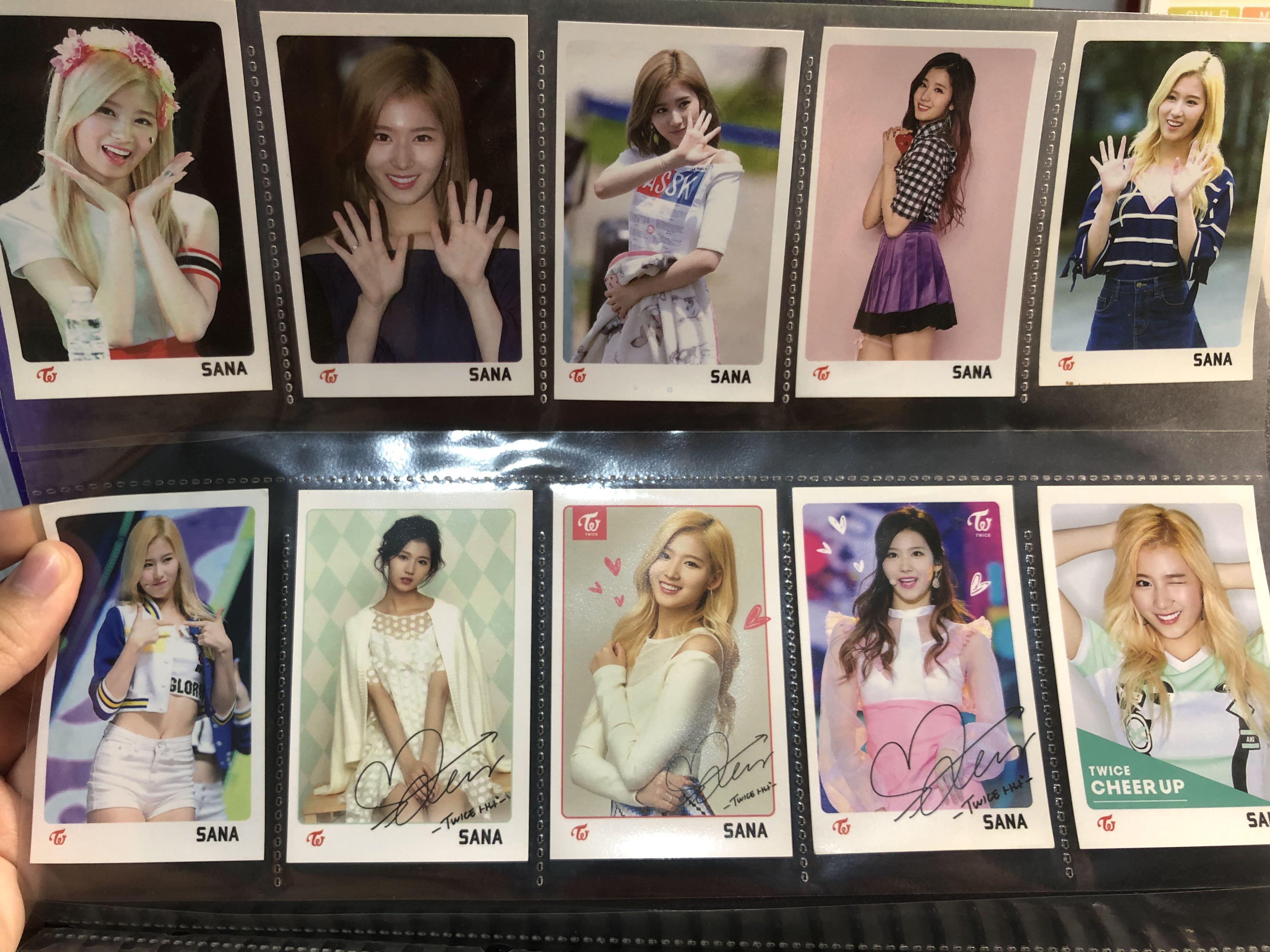 Twice Sana Photocards, Hobbies & Toys, Memorabilia & Collectibles, K ...