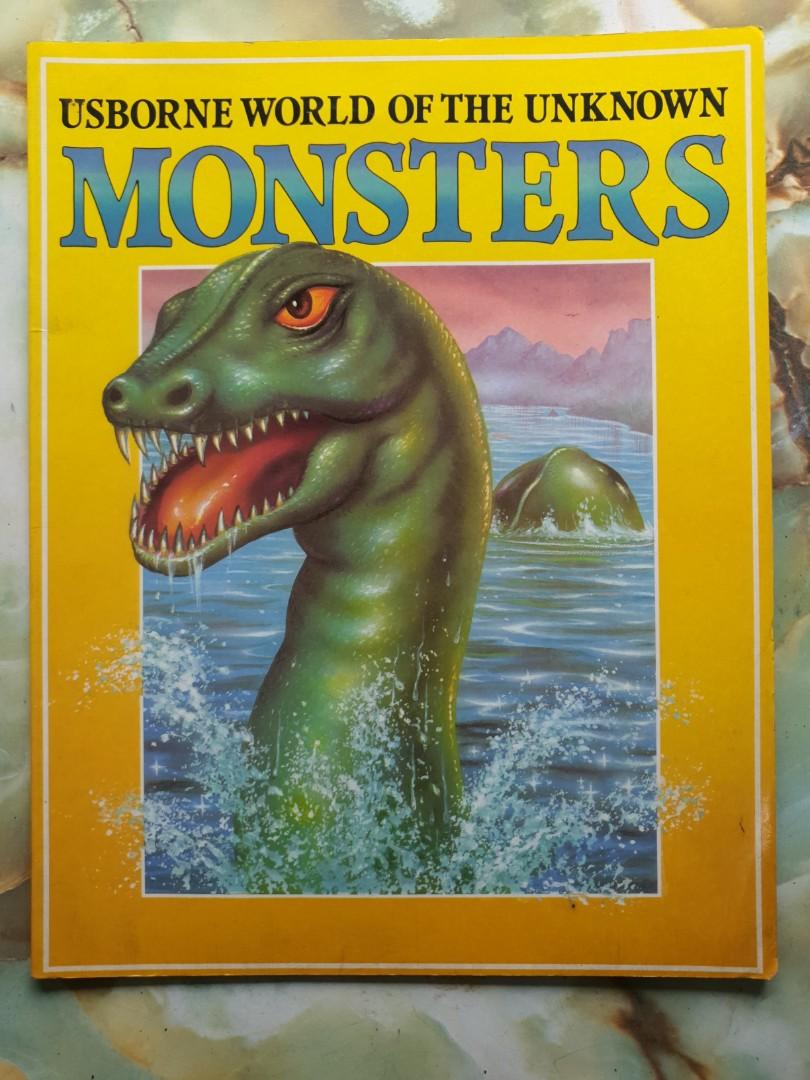 Usborne World of The Unknown Monsters, Hobbies & Toys, Books ...