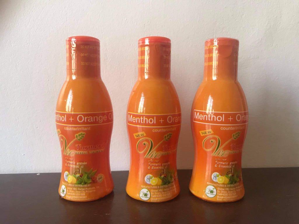 VBC Turmeric Herbal Liniment, Health & Nutrition, Health Supplements ...