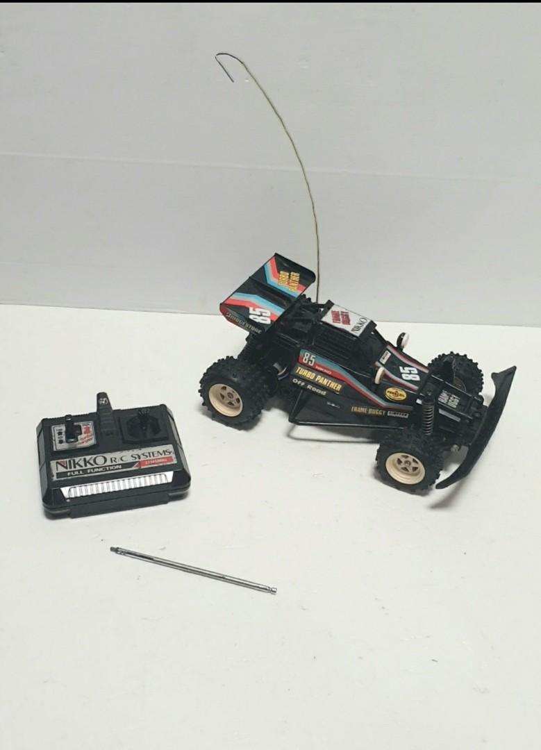 vintage nikko turbo panther Black rc remote control car buggy, Hobbies ...