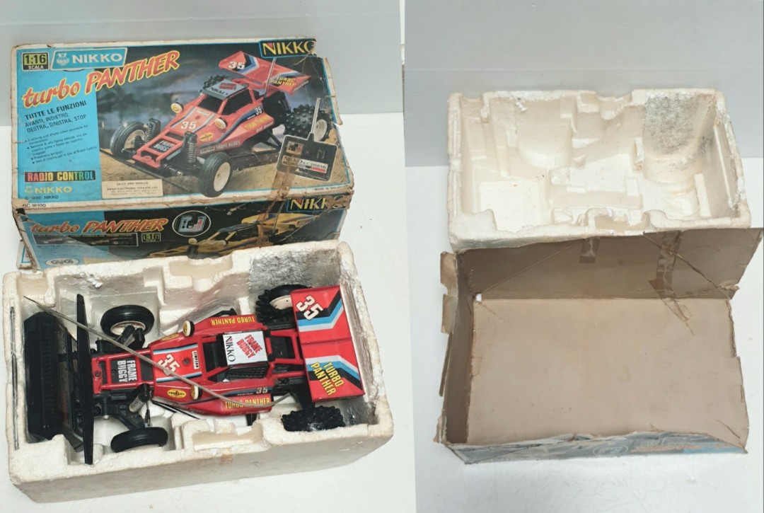 vintage nikko turbo panther rc car buggy, Hobbies & Toys, Toys & Games ...