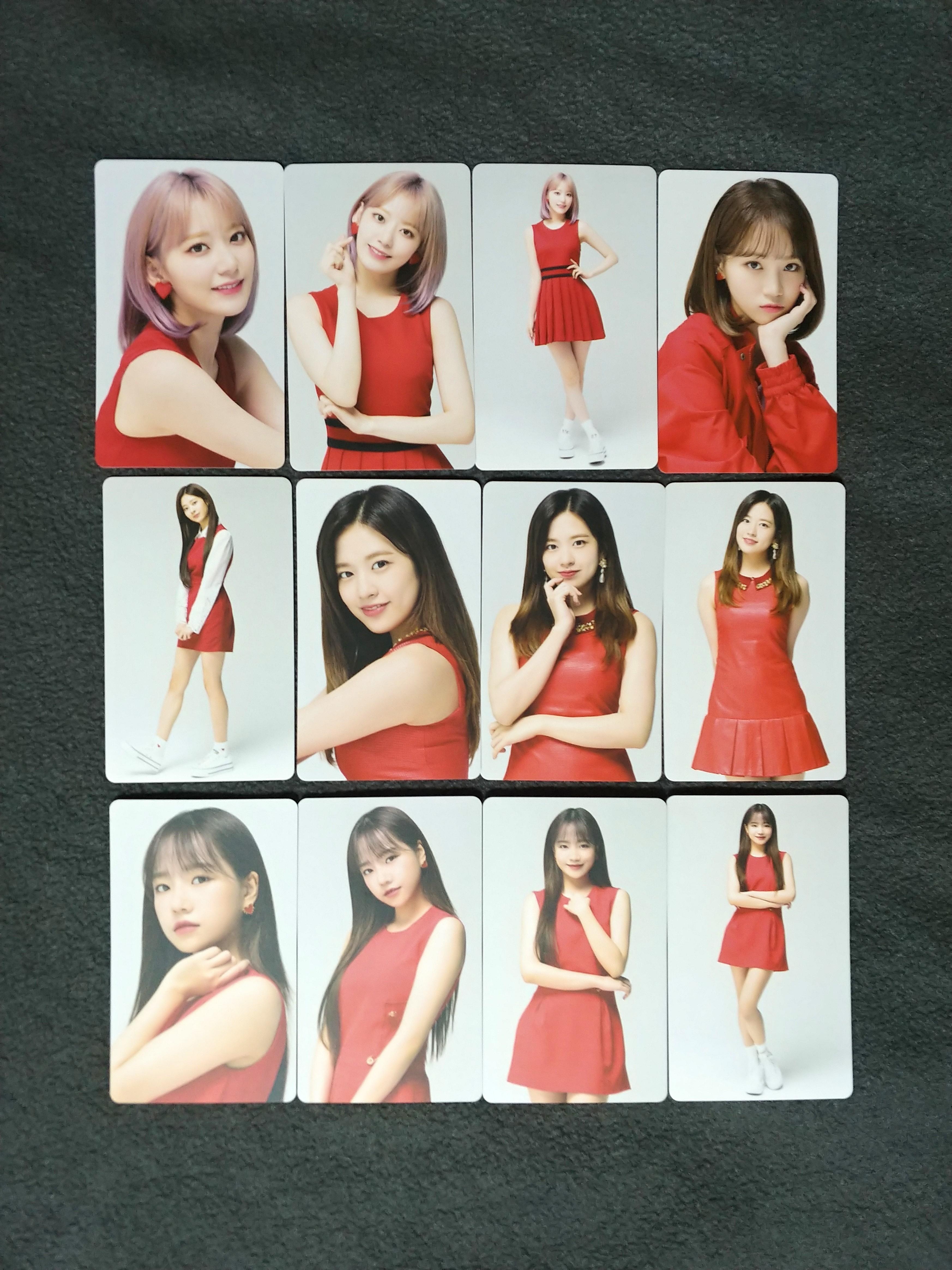 [wts] iz*one twelve photocards (izone eunbi sakura hyewon yena chaeyeon ...