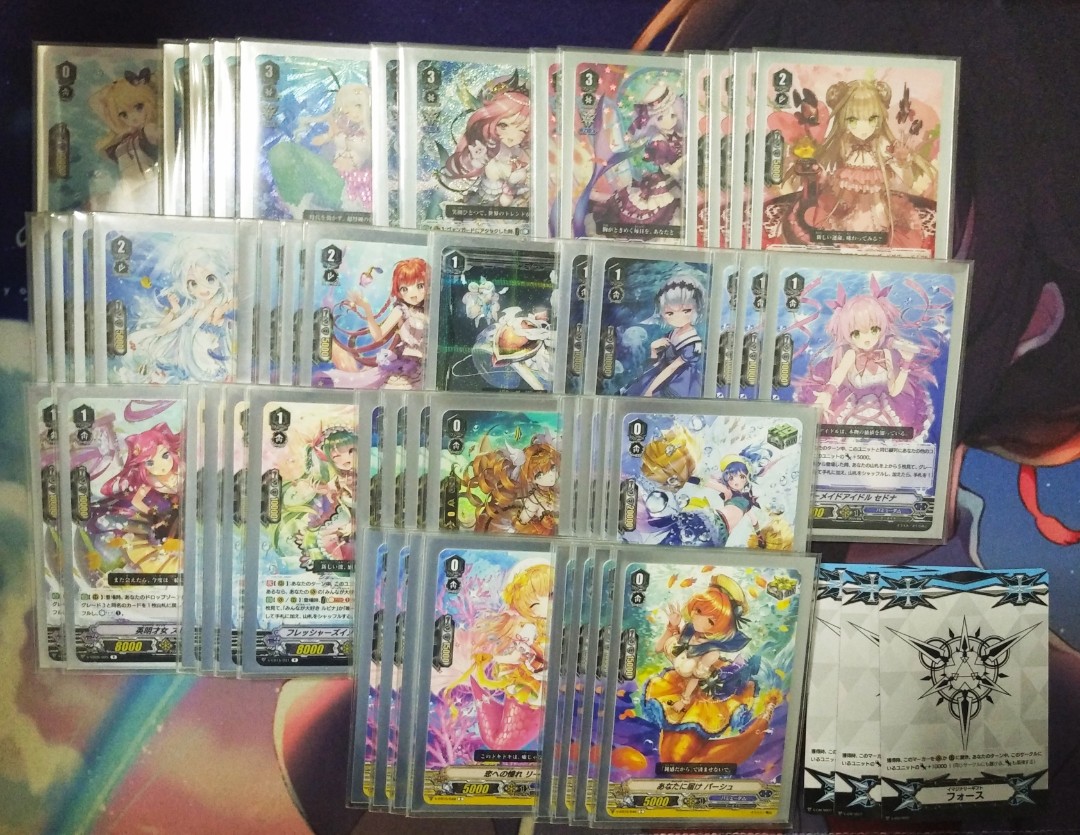 WTS Vanguard Bermuda Triangle Lupina Hybrid Deck w Ange & Tirua, Hobbies & Toys, Toys & Games on ...