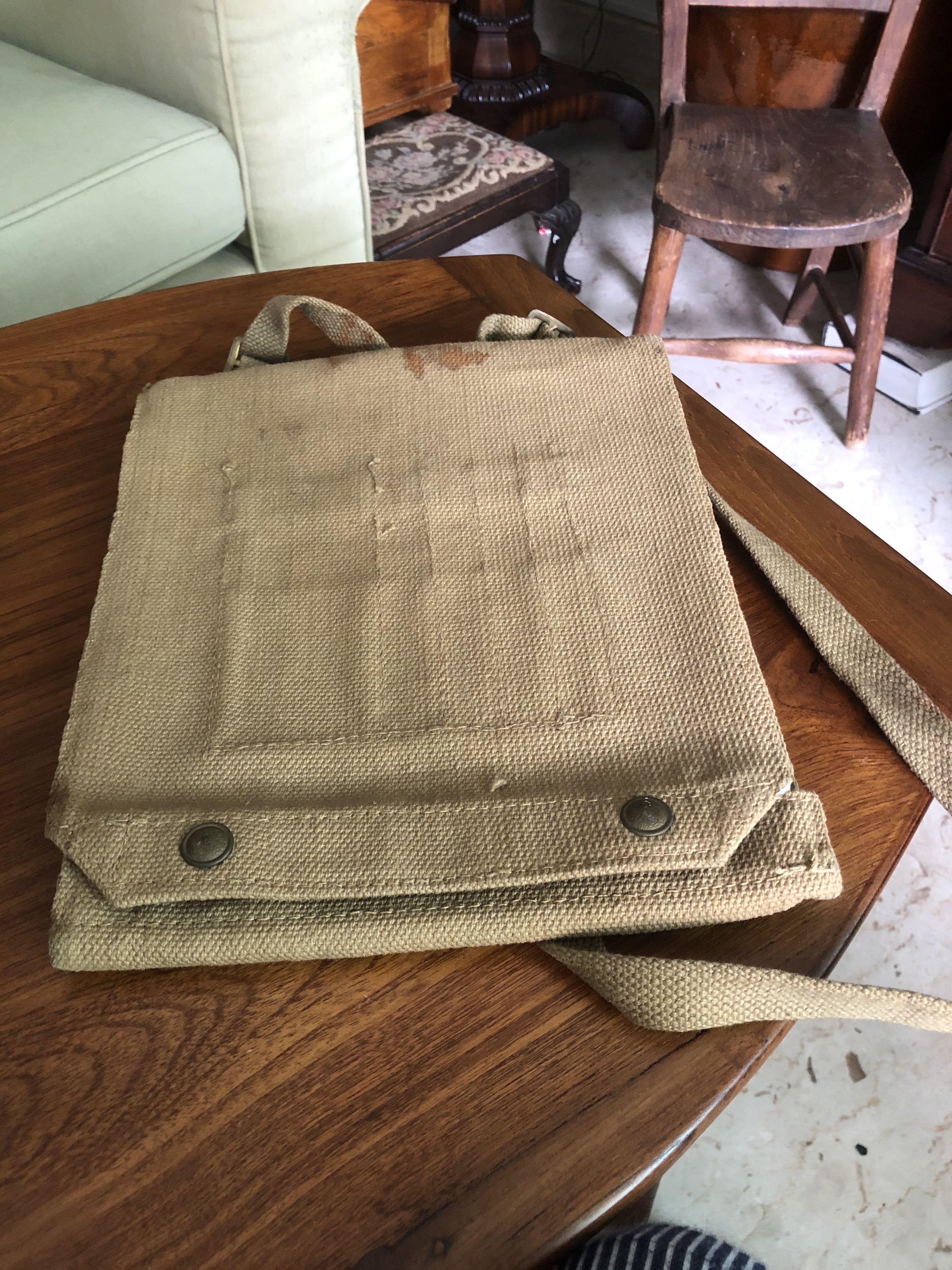 WW2 Original British Army Webbing Map Case and Map Dated 1944, Hobbies ...