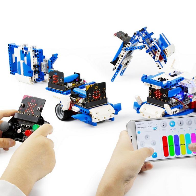 YahBoom Building:bit Super Kit for BBC micro:bit board (Compatible with ...