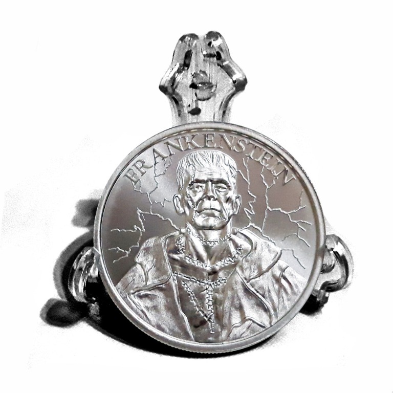 1oz Frankenstein Silver Coin, Hobbies & Toys, Memorabilia ...