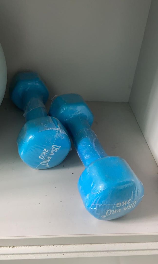 2kg weight, Sports Equipment, Exercise & Fitness, Weights & Dumbbells ...