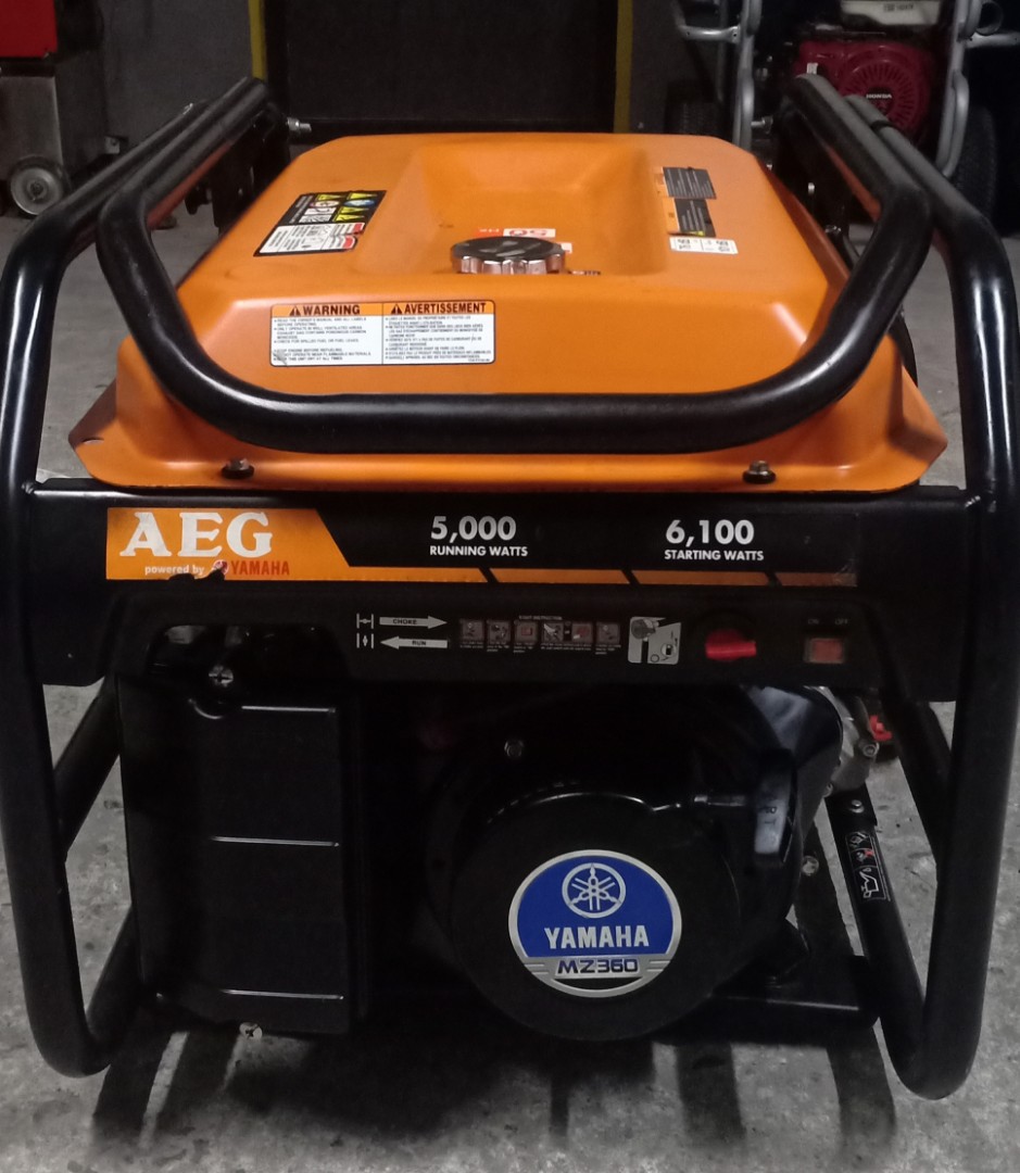 AEG 6100watts Generator, Commercial & Industrial, Construction Tools ...