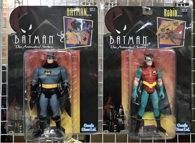 Gentle Giant DC Batman Robin 12” The Animated Series Jumbo Action ...