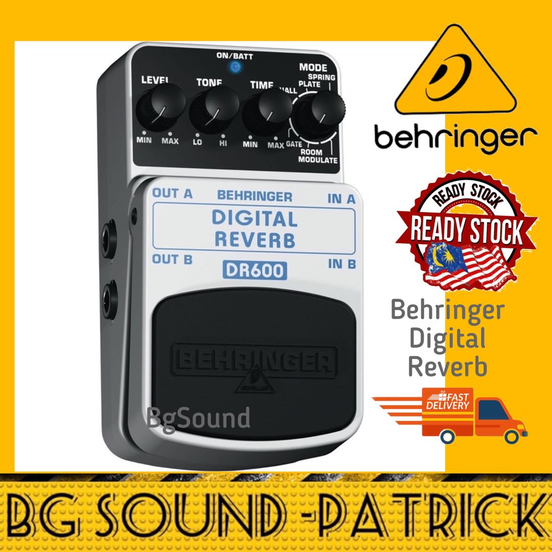 Behringer Digital Reverb, Hobbies & Toys, Music & Media, Music ...