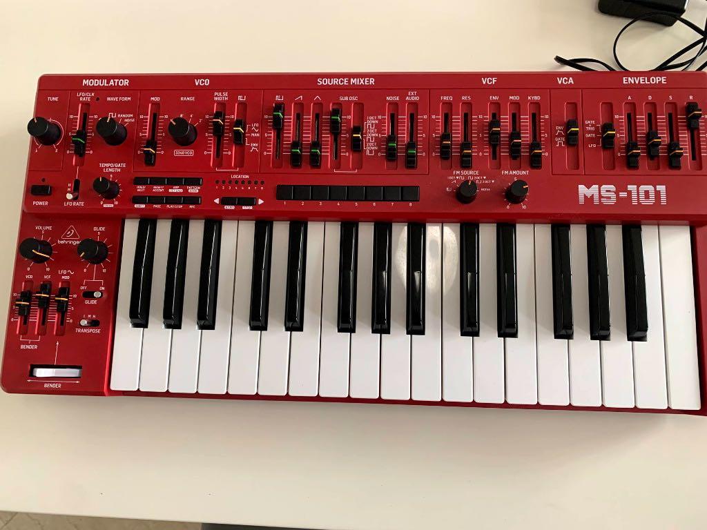 Behringer MS-1 / MS-101 Analog Synthesizer, Music & Media, Music ...