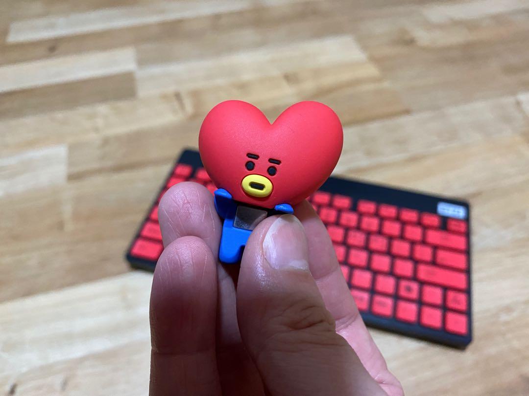 BT21 Tata Keyboard with Tata Figurine, Everything Else on Carousell