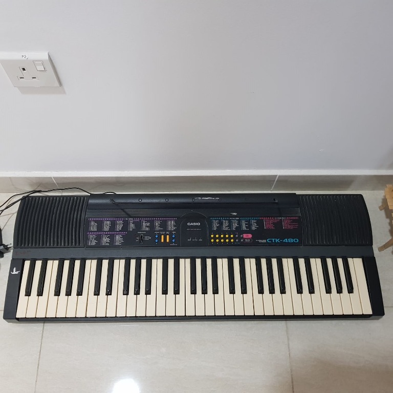 Casio CTK-480 Keyboard, Music & Media, Music Instruments on Carousell