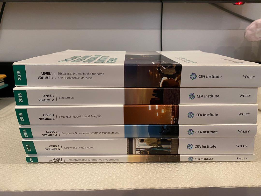 CFA Level 1 2015 Textbooks, Hobbies & Toys, Books & Magazines ...