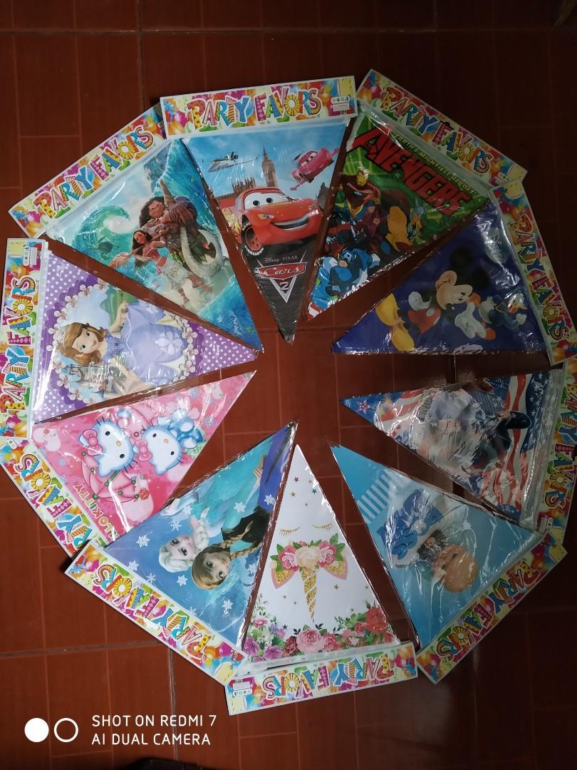 CHARACTER BANDERITAS, Hobbies & Toys, Stationary & Craft, Handmade ...