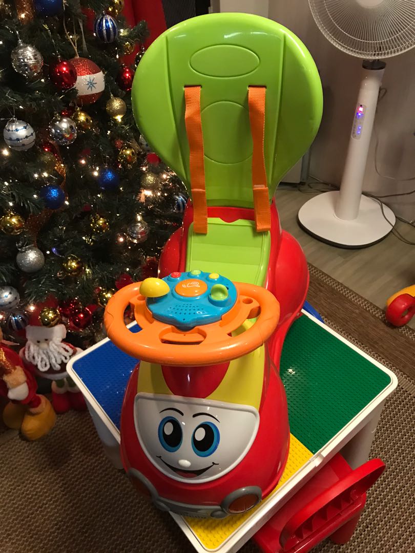 Chicco Quattro Sit and Ride Car (Red), Babies & Kids, Infant Playtime ...