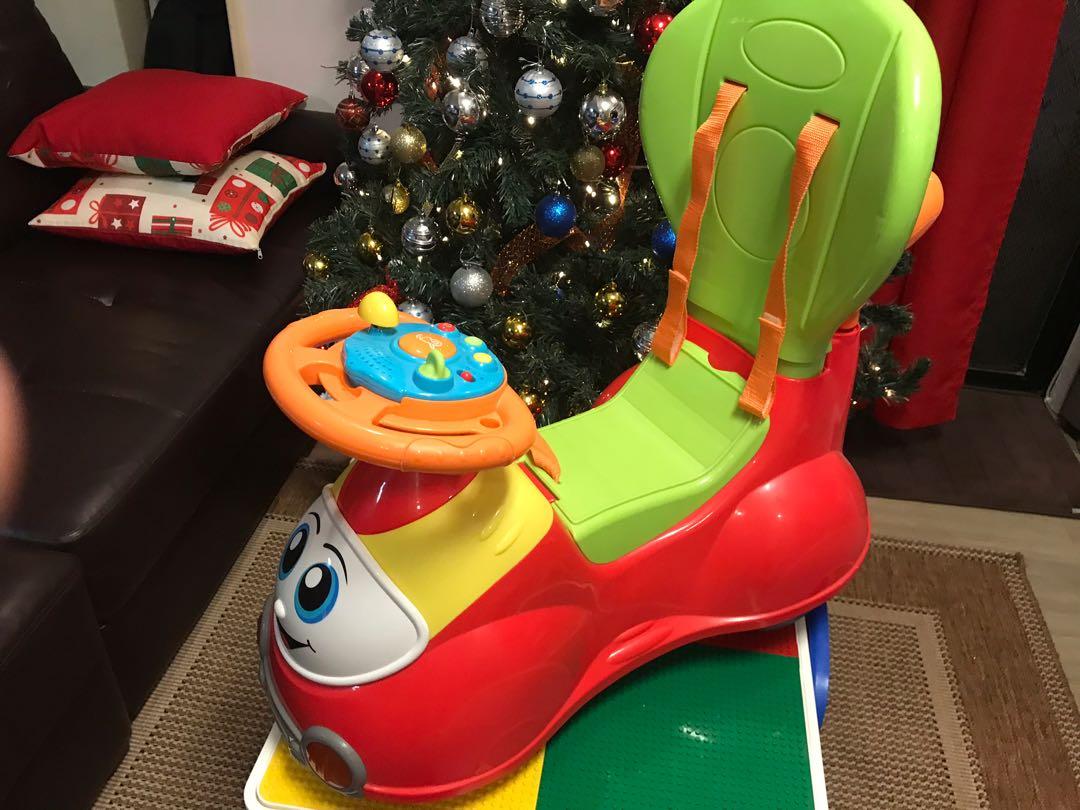 Chicco Quattro Sit and Ride Car (Red), Babies & Kids, Infant Playtime ...