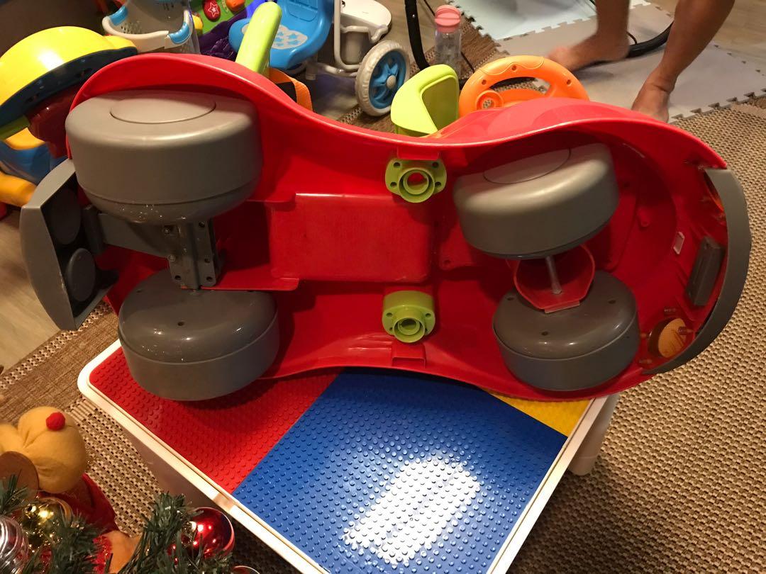 Chicco Quattro Sit and Ride Car (Red), Babies & Kids, Infant Playtime ...