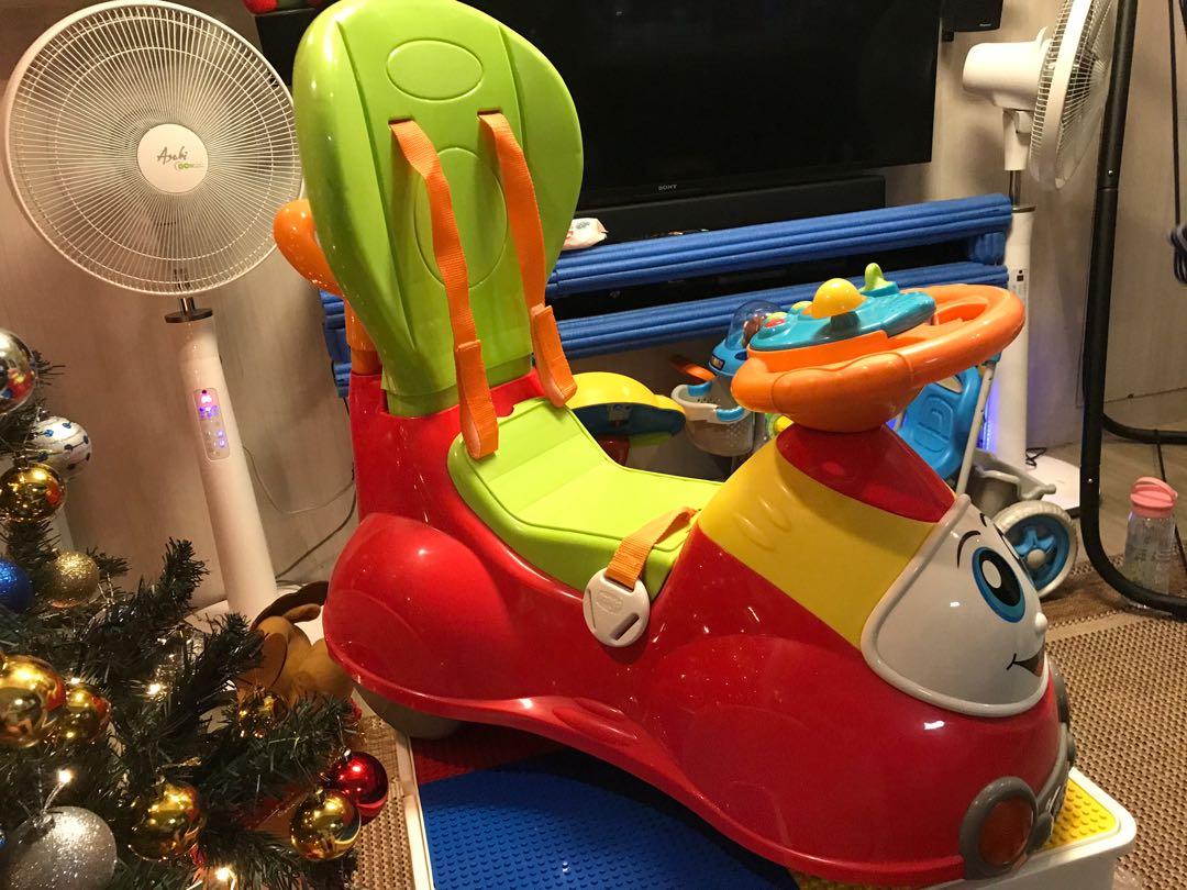 Chicco Quattro Sit and Ride Car (Red), Babies & Kids, Infant Playtime ...