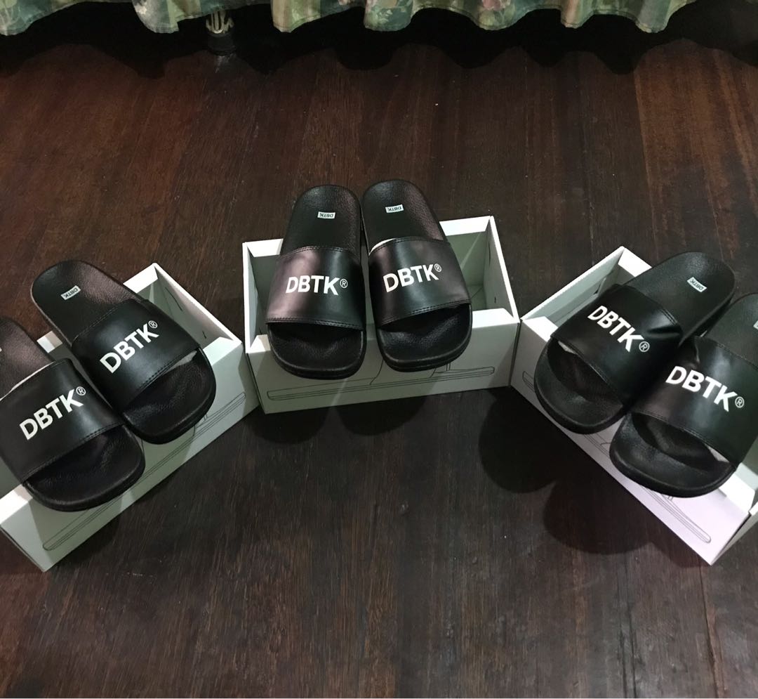 DBTK Slides v2, Men's Fashion, Footwear, Slippers & Slides on Carousell