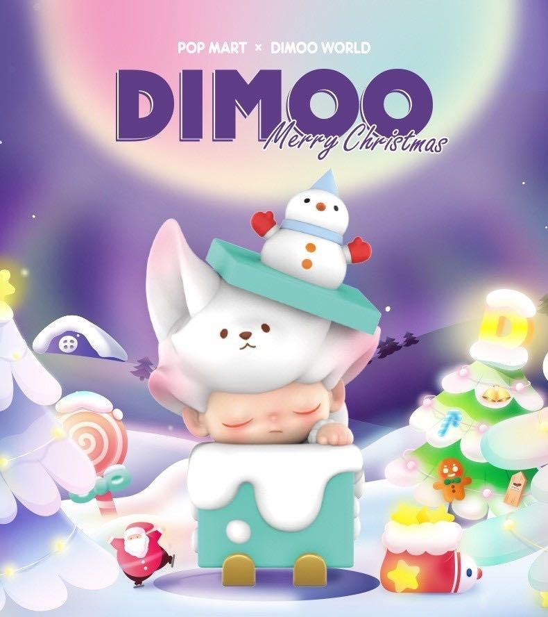 Dimoo Christmas snow fox blind box, Hobbies & Toys, Toys & Games on ...