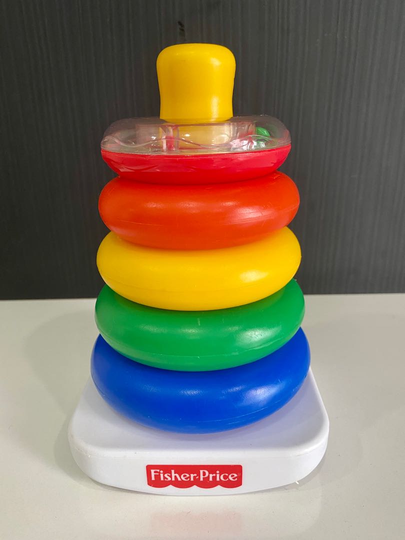 Fisher Price Rock-a-Stack Ring Stacker Toy, Hobbies & Toys, Toys ...