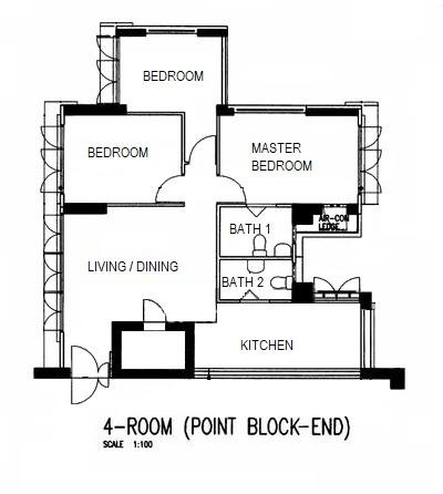 4A HDB Flat @ 18 Cantonment Close near Cantonment MRT and Tanjong Pagar ...