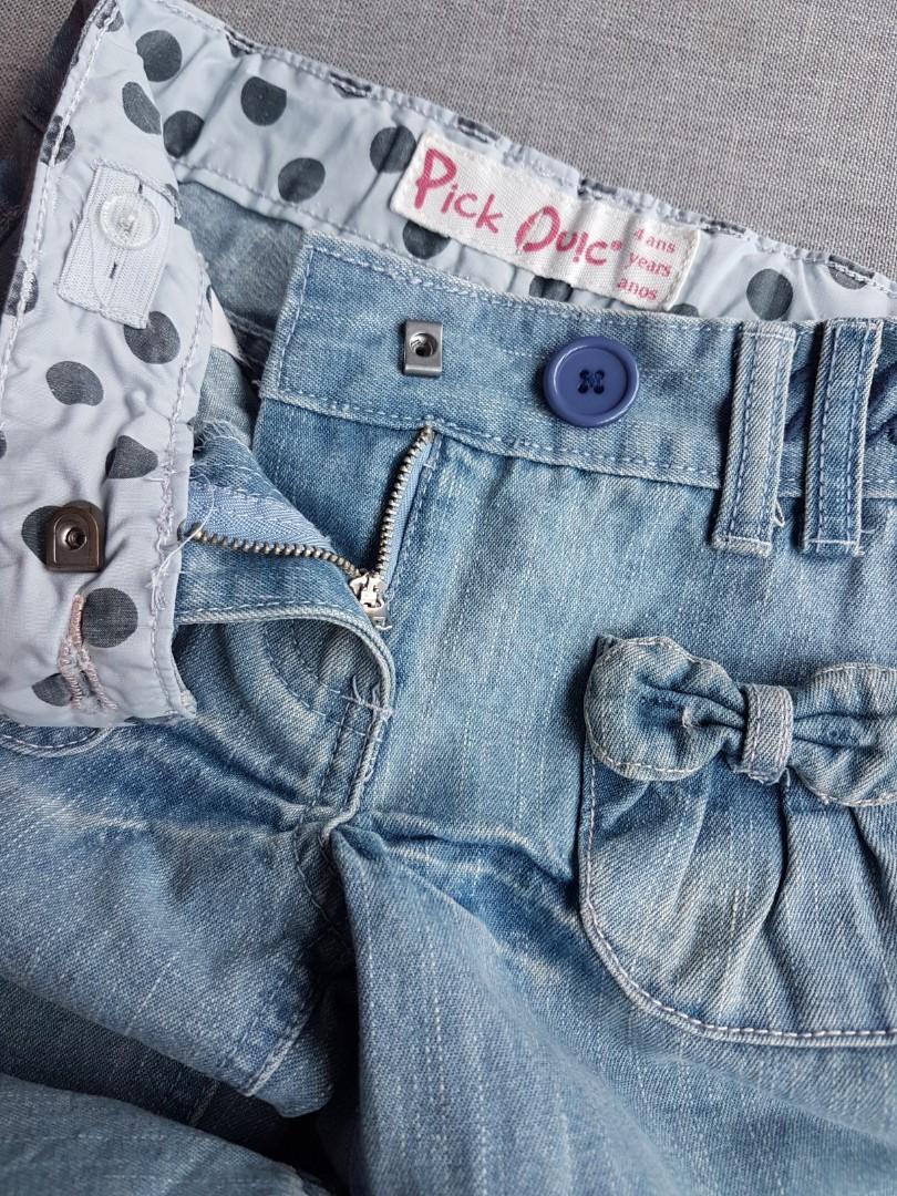 French Pick Ouic Quarter Denim Jeans, Babies & Kids, Babies & Kids ...