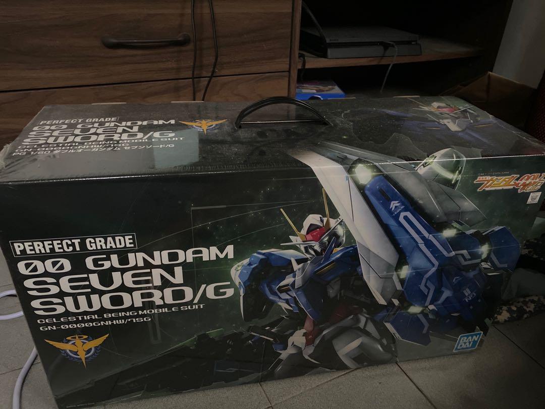 Gundam 00 seven sword Perfect grade, Toys & Games, Bricks & Figurines ...