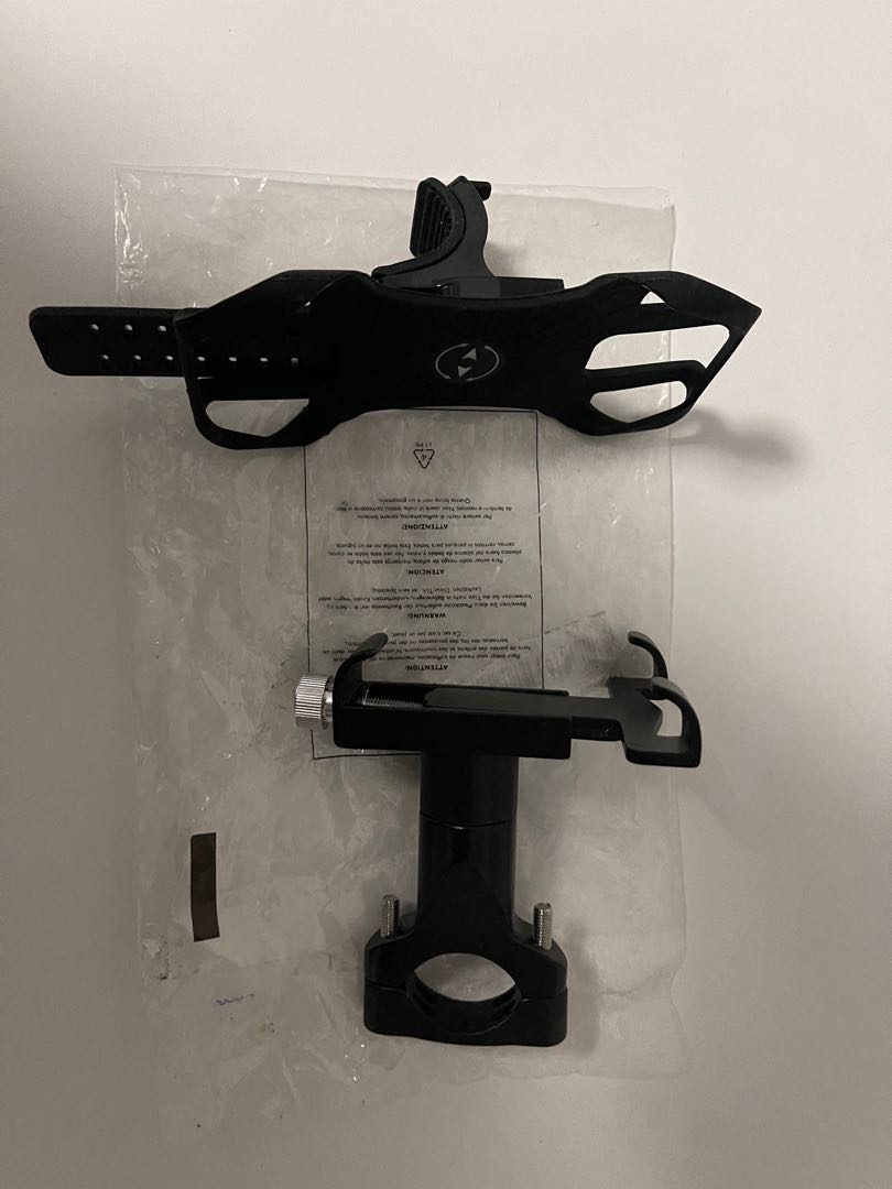 Handphone holders: 360 PVC/Rubber type and Metal (Rockbros replica ...