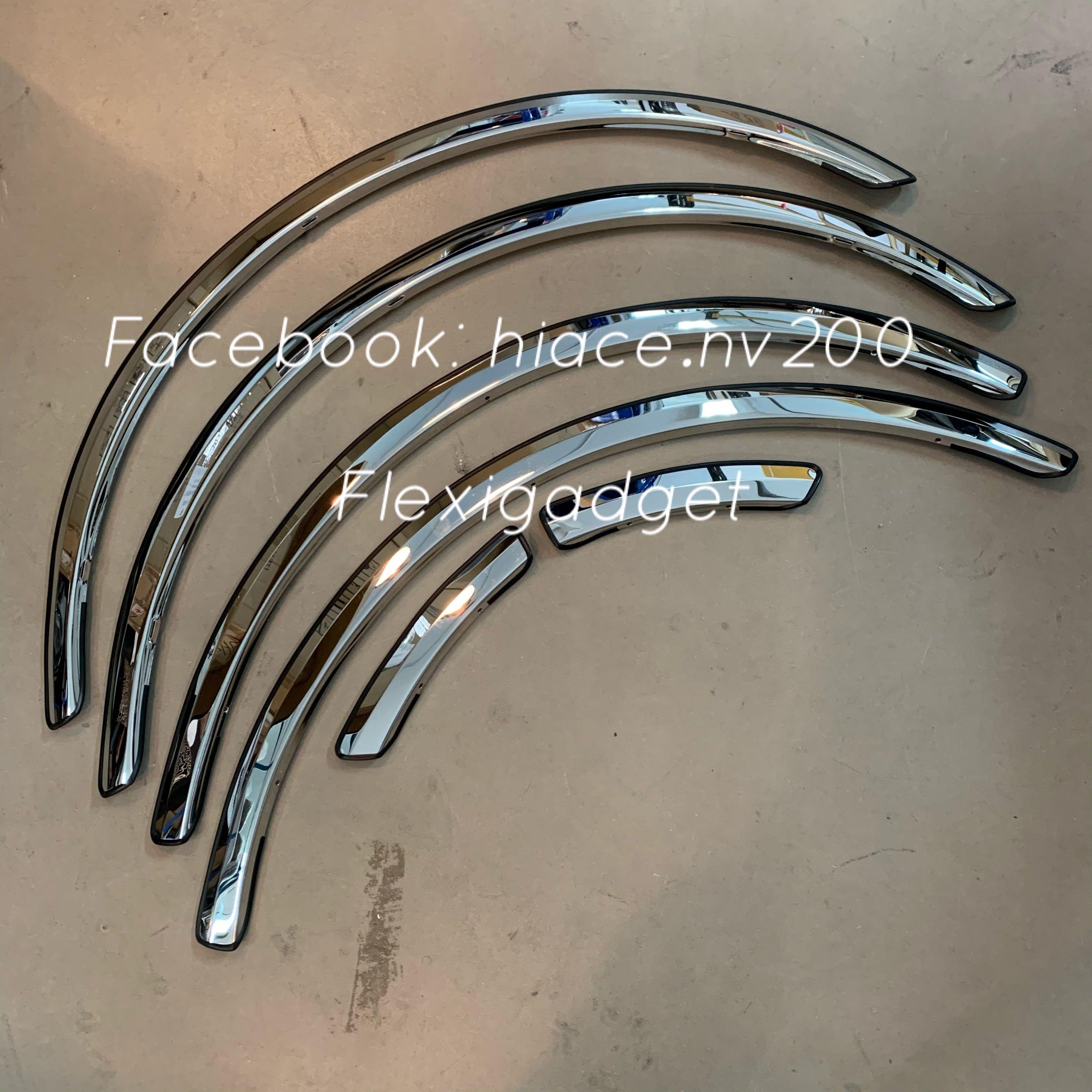 Hiace Fender Chrome / Toyota Hiace Wide Chrome Wheel Fender / Hiace ...
