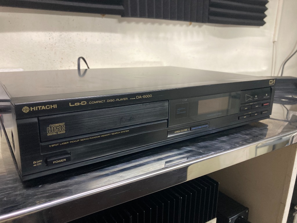 Hitachi DA-6000 CD player 110v, Audio, Portable Music Players on Carousell
