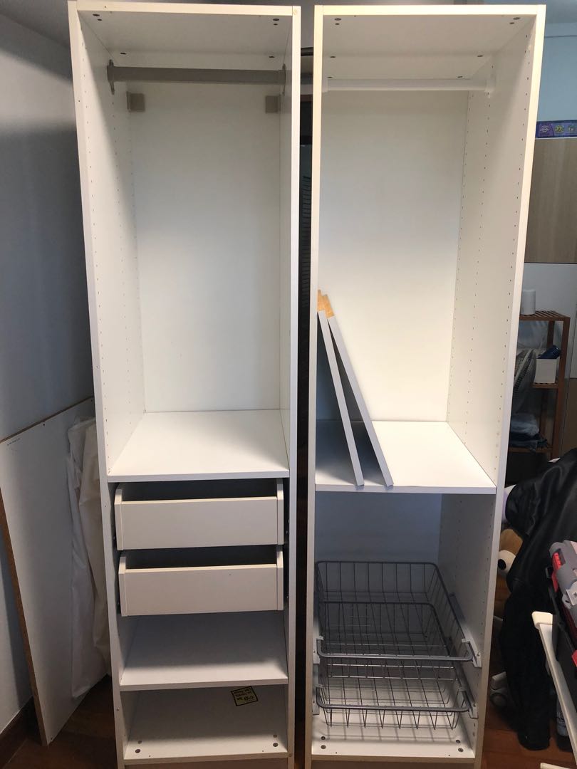 IKEA Pax system wardrobe (used), Babies & Kids, Baby Nursery & Kids ...