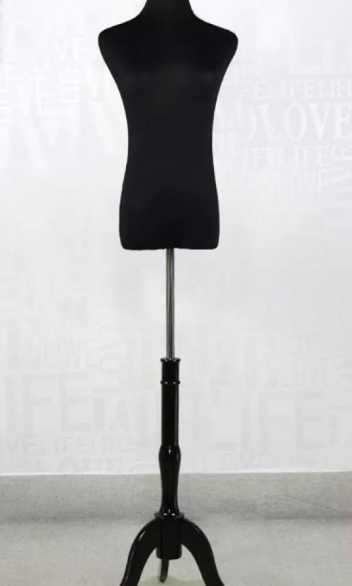 (FULL BLACK) FEMALE MANNEQUIN With HEAD (Triangle base) INSTOCK ...