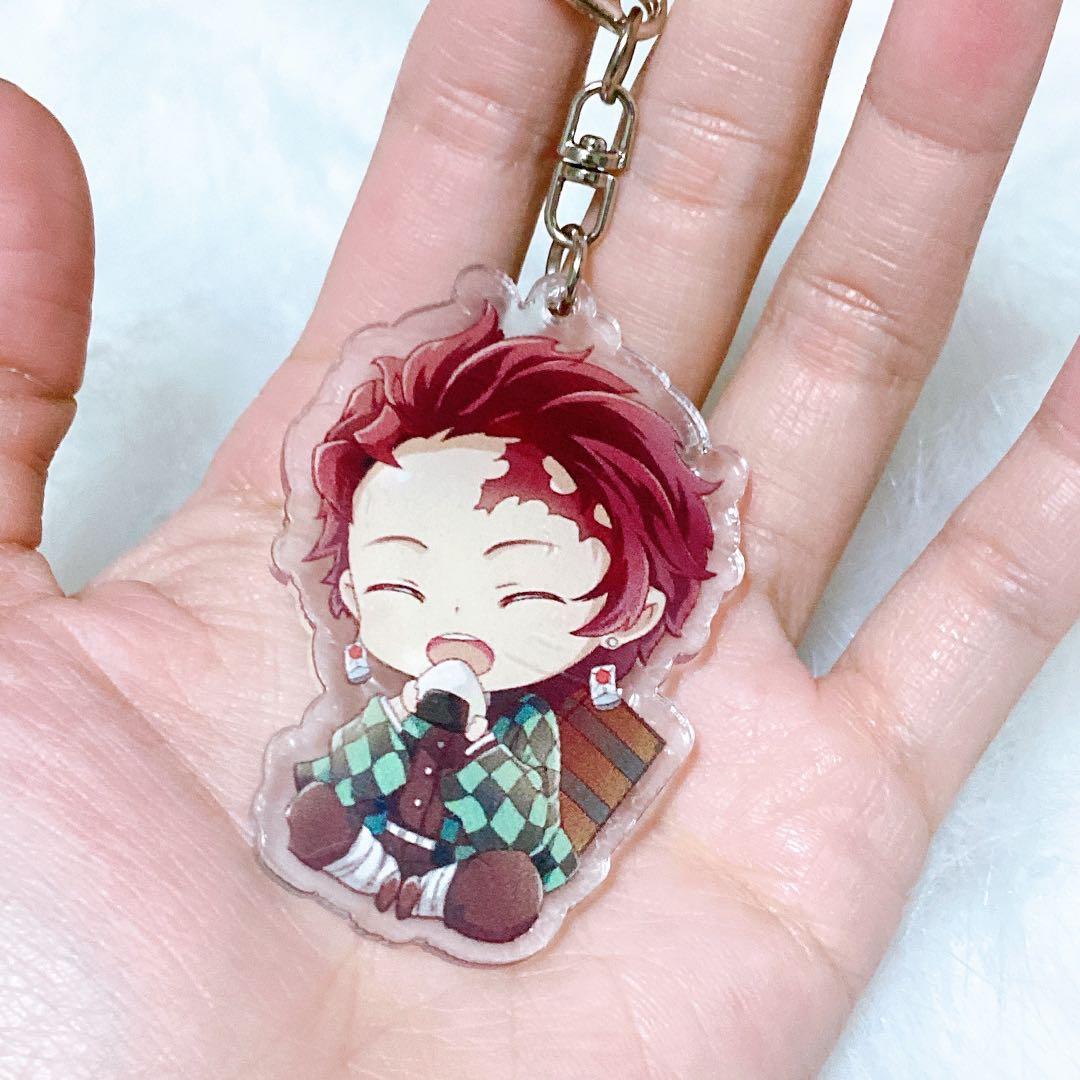 Kawaii tanjiro keychain, Hobbies & Toys, Memorabilia & Collectibles ...