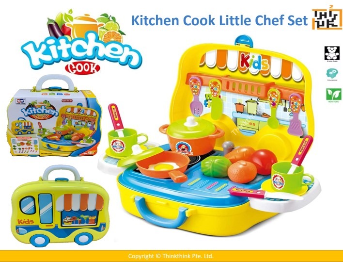 Kitchen Cook Little Chef Set, Hobbies & Toys, Toys & Games on Carousell