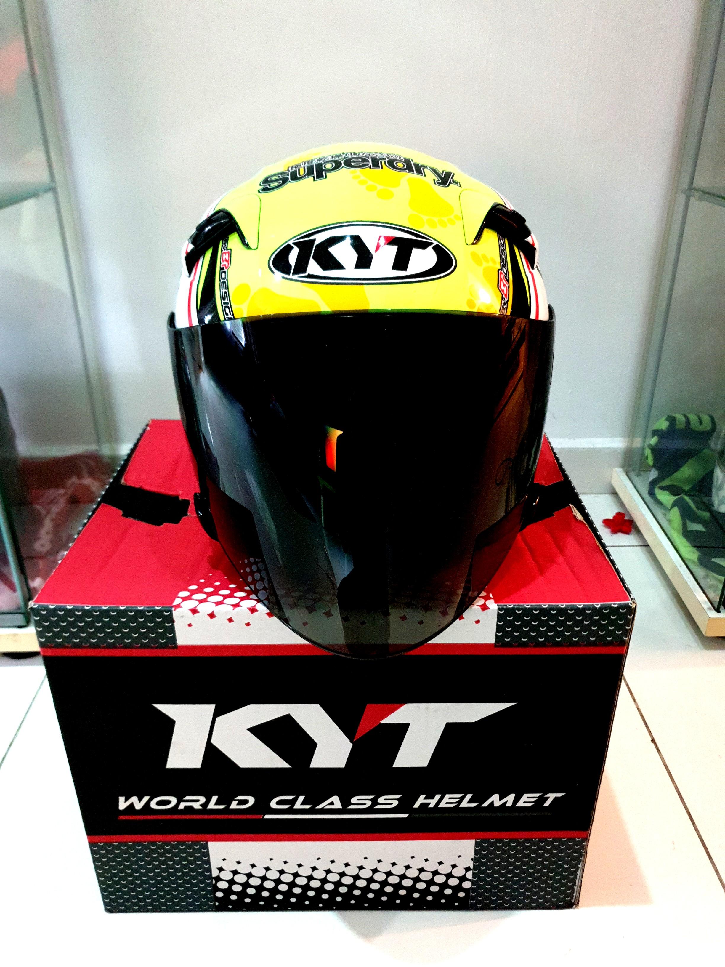 Kyt Helmet LUCA Marconi, Motorcycles, Motorcycle Apparel on Carousell