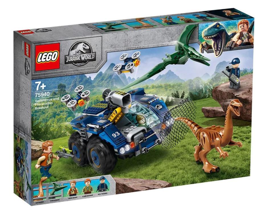 LEGO Jurassic World Gallimimus and Pteranodon Breakout 75940 | LEGO ...