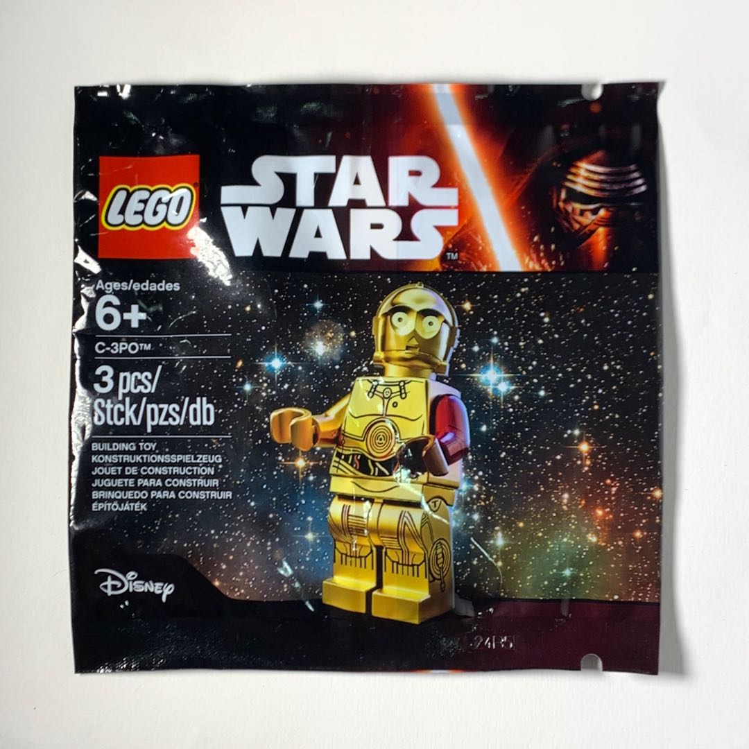 LEGO Star Wars C-3PO C3PO Red Arm Polybag 5002948, Hobbies & Toys, Toys ...