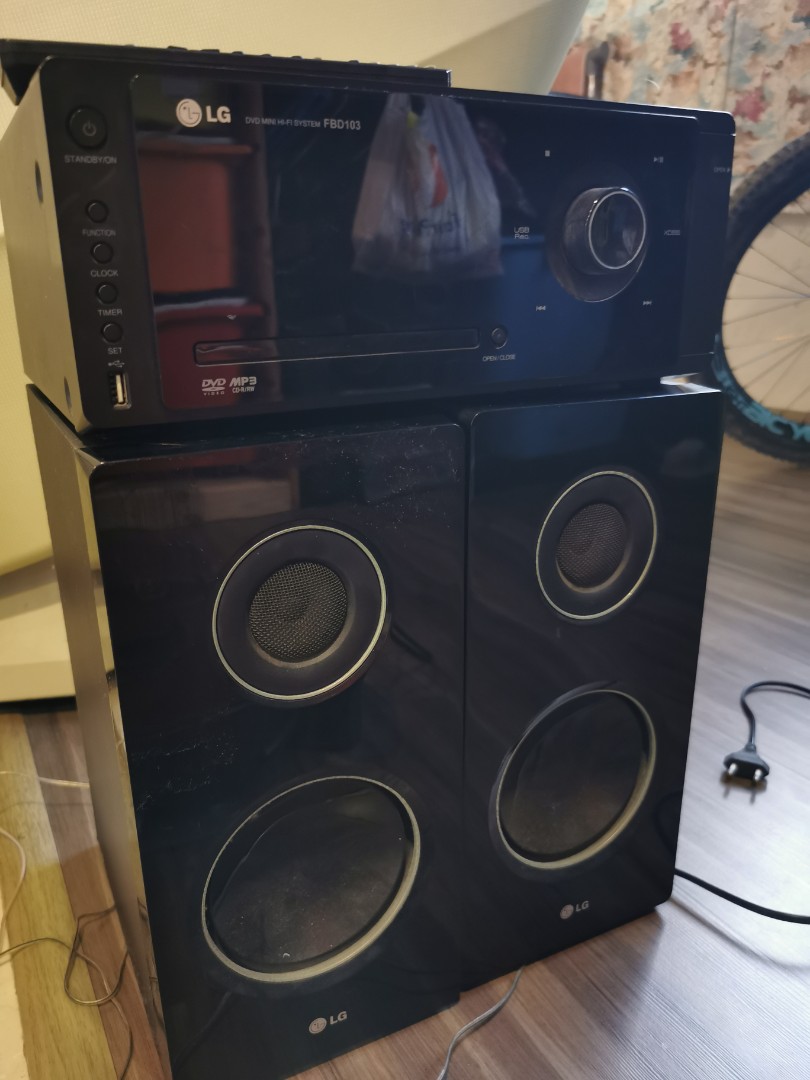LG DVD Mini Hifi System, Audio, Portable Music Players on Carousell