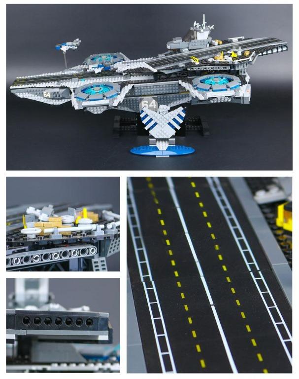 In Stock Marvel Avengers Shield Helicarrier Battleship Battle Ship ...