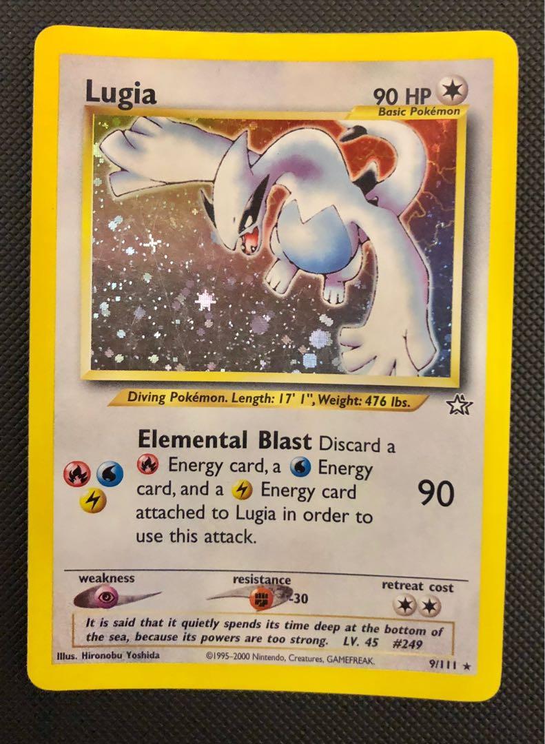 Lugia HOLO. Neo genesis. Pokemon TCG cards, Hobbies & Toys, Toys ...