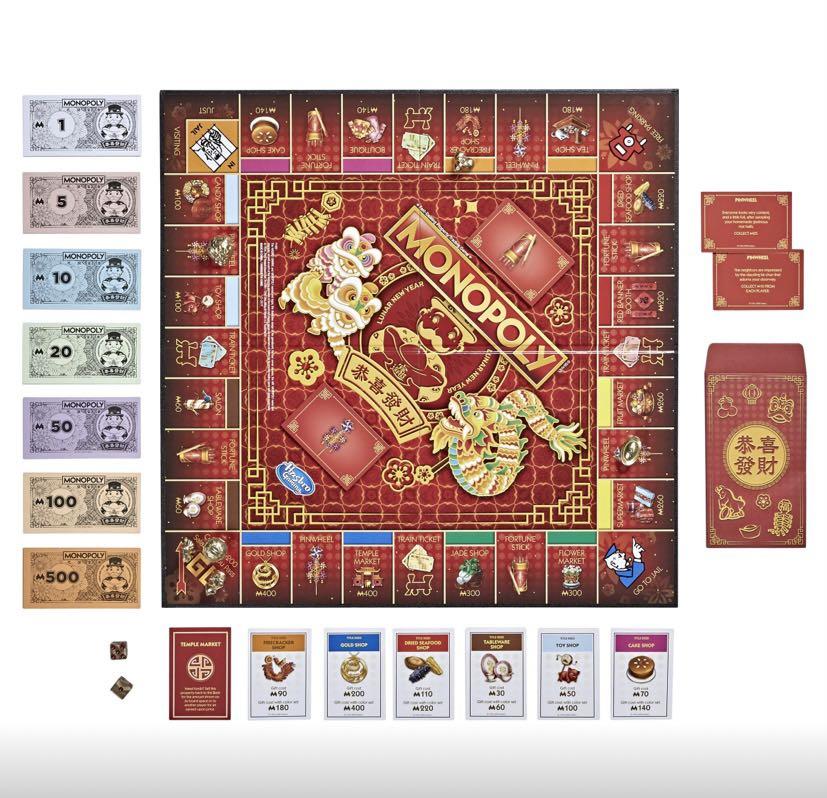 Monopoly Chinese New Year Traditional Game, Hobbies & Toys, Toys ...