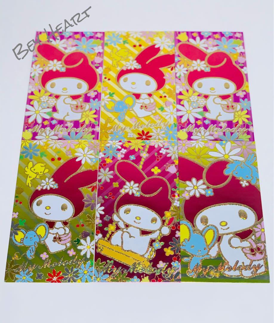 My Melody Sanrio long ang pao set of 6pcs CNY, Everything Else on Carousell