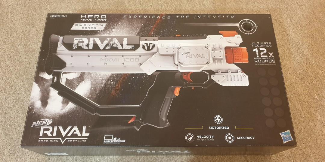 Nerf Gun - Rival Hera MXVII 1200, Hobbies & Toys, Toys & Games on Carousell