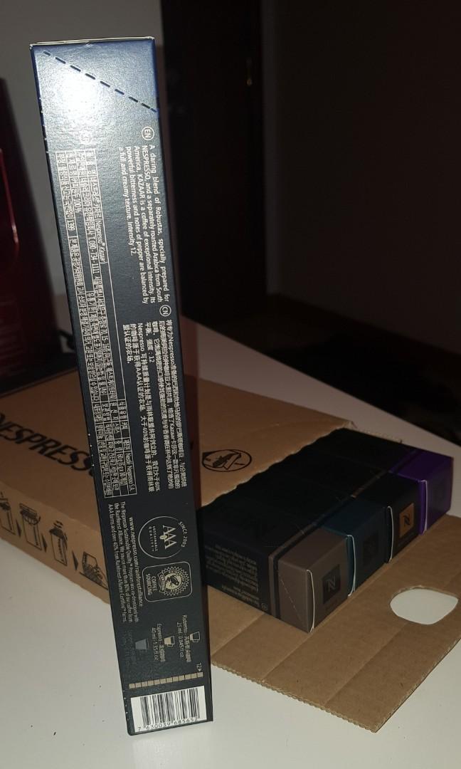 Nespresso Capsules (Kazaar, Roma, Dharkan, Ristretto, Arpeggio), TV ...