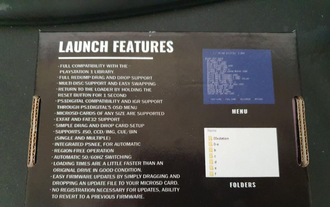 Sony Playstation 1 PS1 XSTATION ODE w/ 3D MOUNT & CARD READER, Video ...